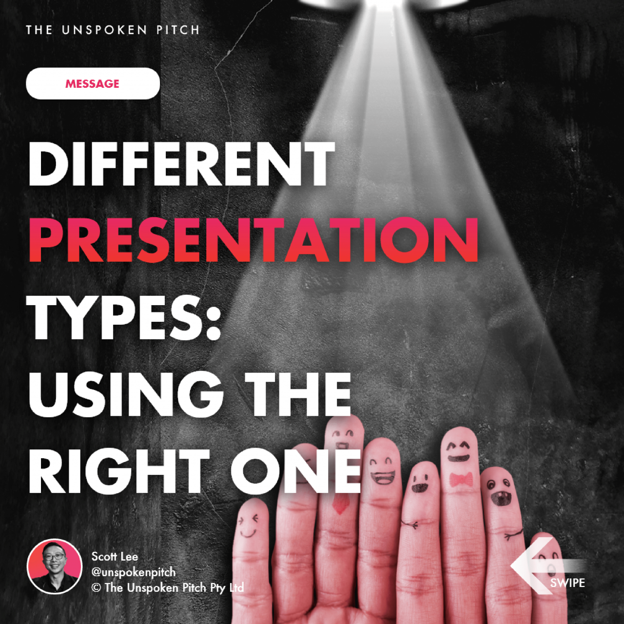 Different Presentation Types: Using the Right One - The Unspoken Pitch