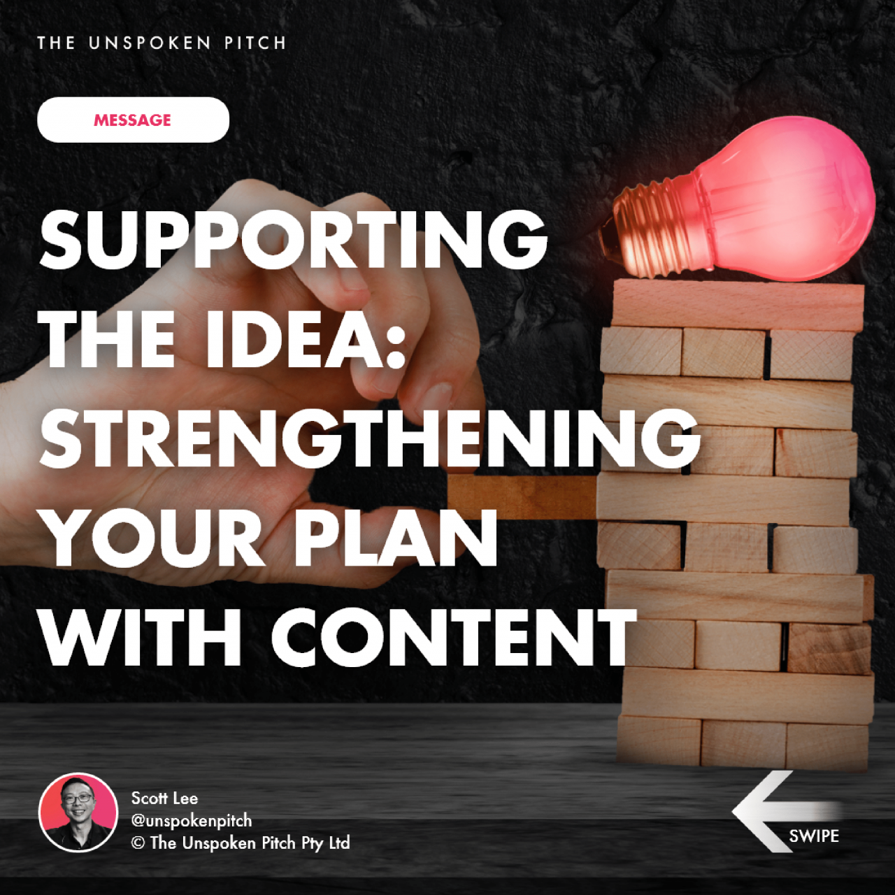 Supporting the Idea: Strengthening Your Plan with Content - The ...