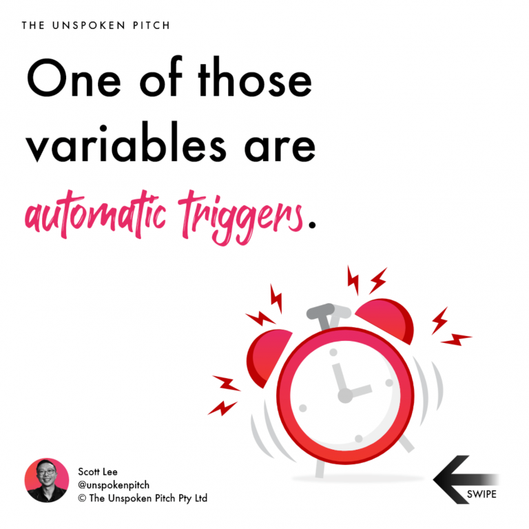 Understanding Automatic Triggers – Part 1 - The Unspoken Pitch