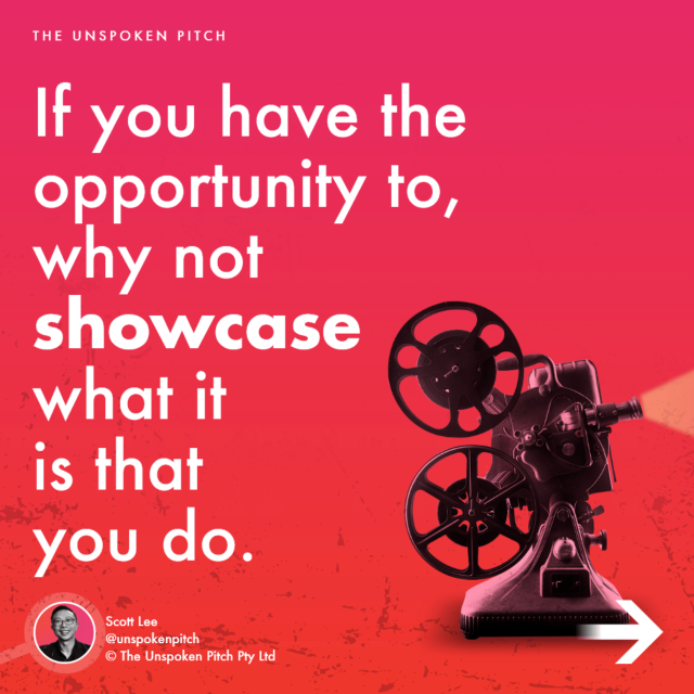 5 Tips When Pitching your Story-Part 5 - The Unspoken Pitch