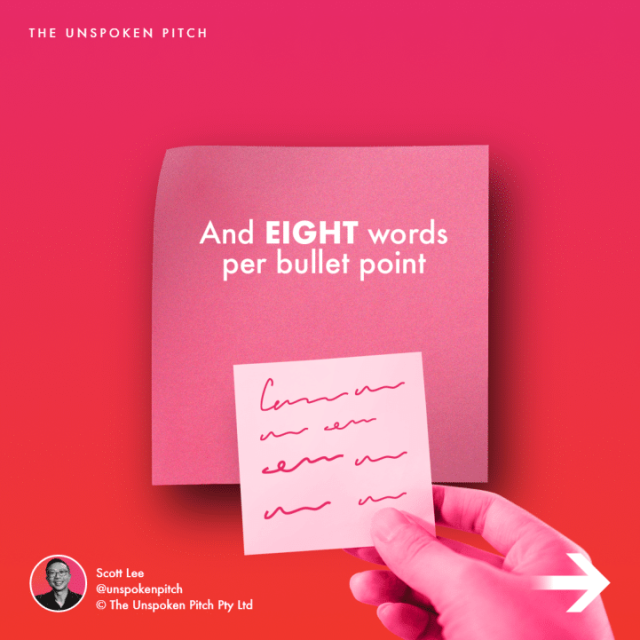 What is the 2, 4, 8 rule when it comes to presentations? - The Unspoken ...